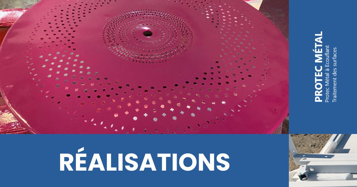PROTEC METAL - Nos réalisations en peinture industrielle, traitement de surface, sablage et ...